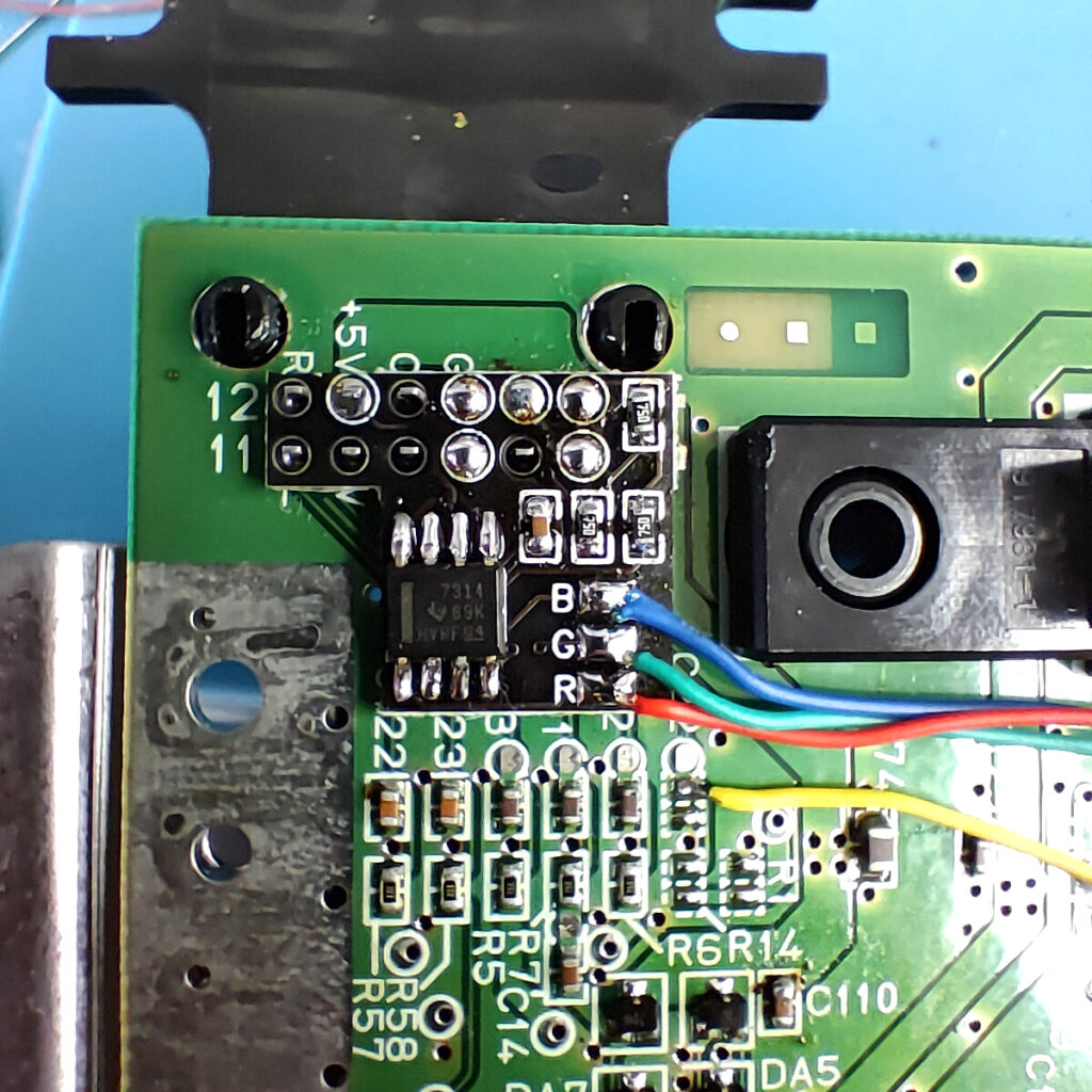 Mod Rgb N64 Ths7316 - retromemory.com.br