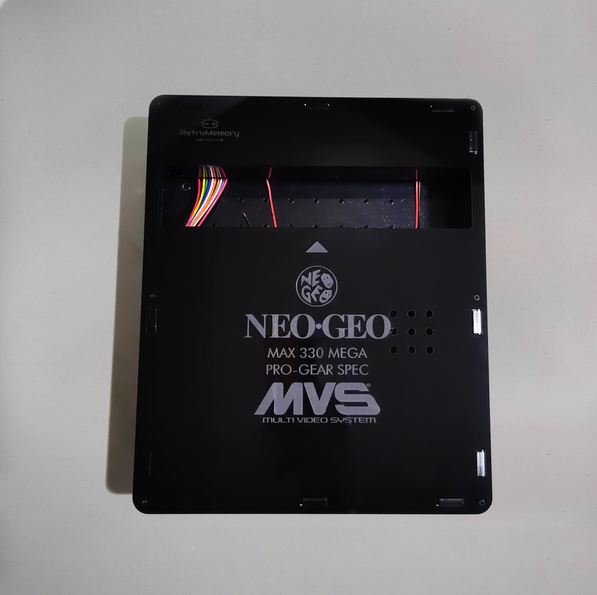 Case MVS MV1C Acrílico - retromemory.com.br