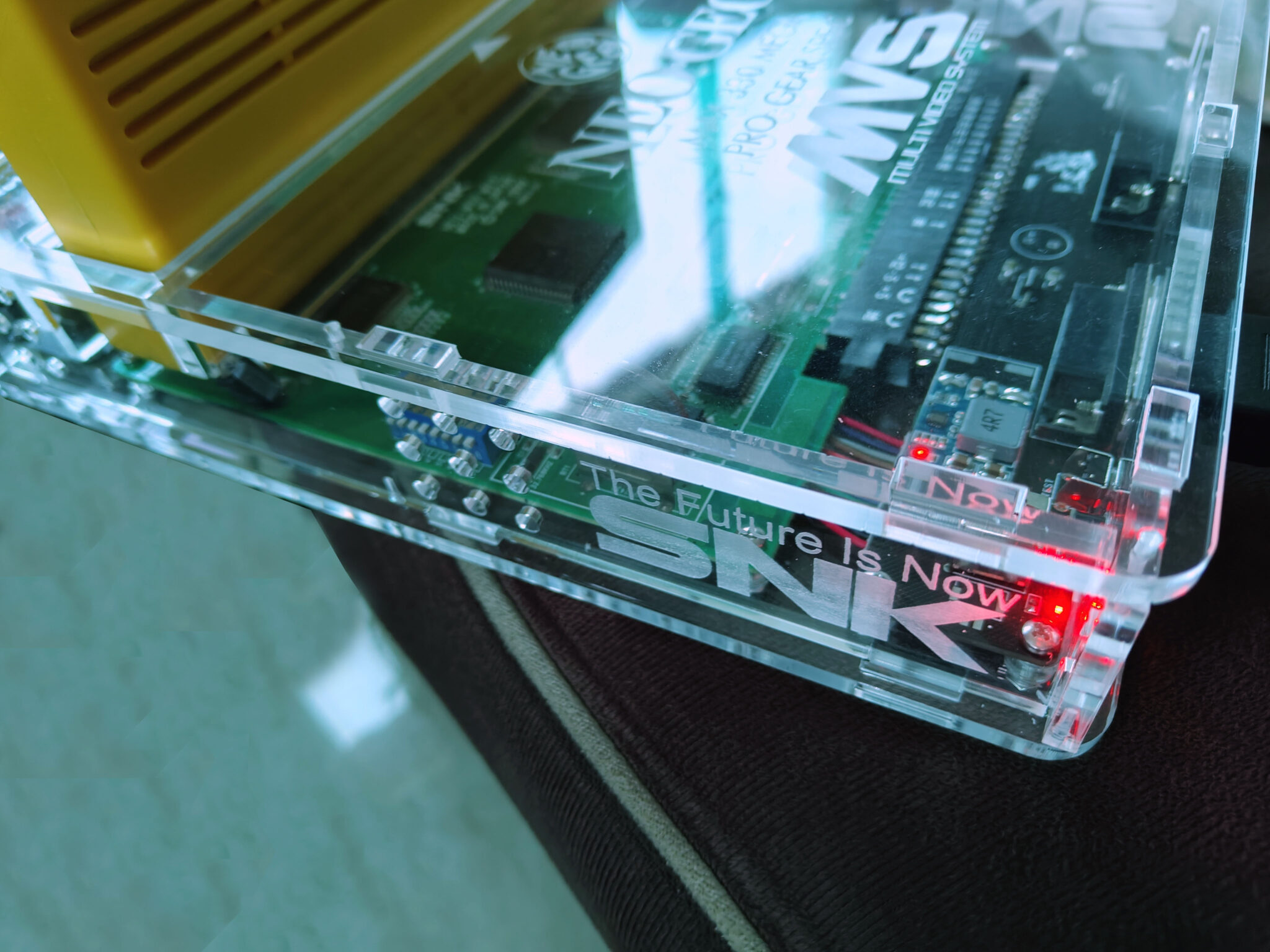 Case MVS MV1C Acrílico - retromemory.com.br